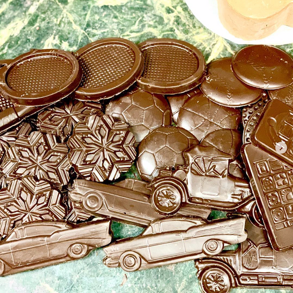 Hand Painted Chocolate Football - Le Rouge - Handmade Chocolates By Aarti